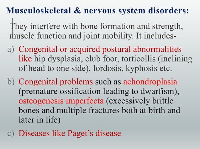 Factors affecting mobility.pptx | Bone and Joint Conditions | Diseases ...