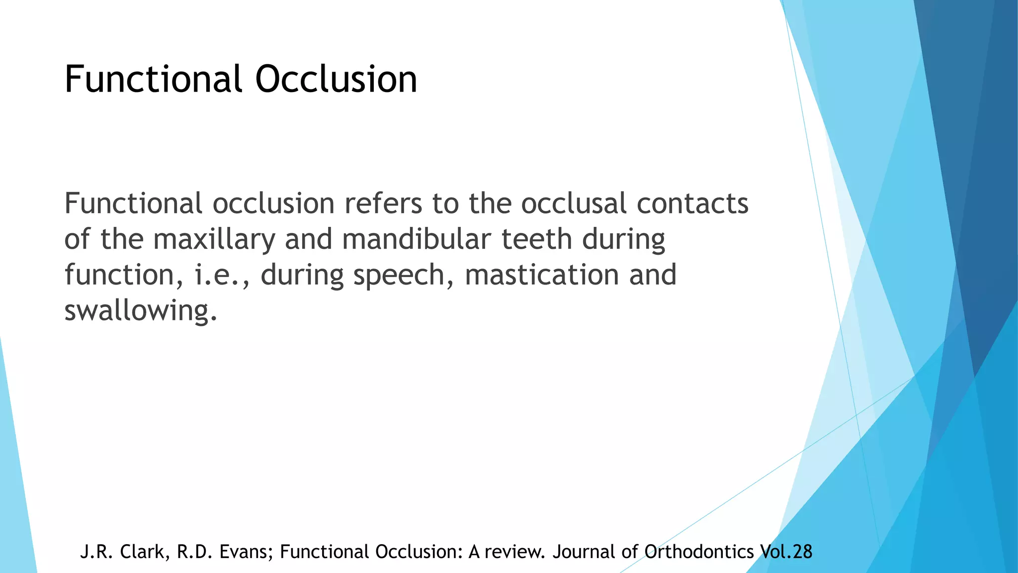 Factors affecting normal occlusion | PPTX