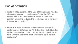 Factors affecting normal occlusion | PPTX