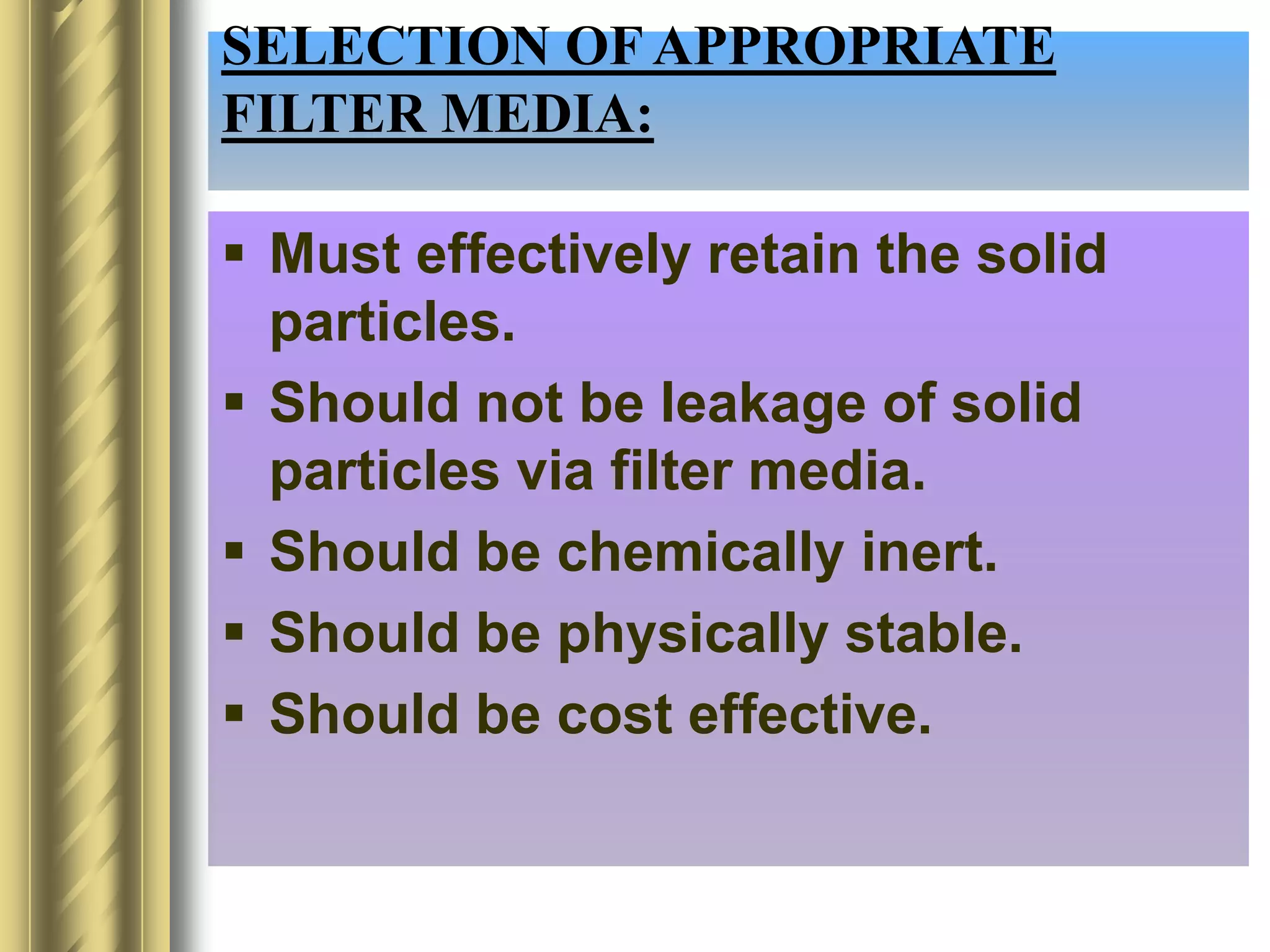 Factors affecting of filtration | PPT