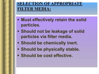Factors affecting of filtration | PPT