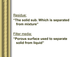 Factors affecting of filtration | PPT