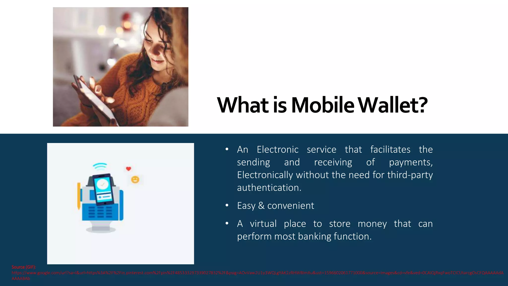Factors affecting on adoption of mobile wallets | PPT