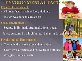 Factors affecting growth and development | PPTX