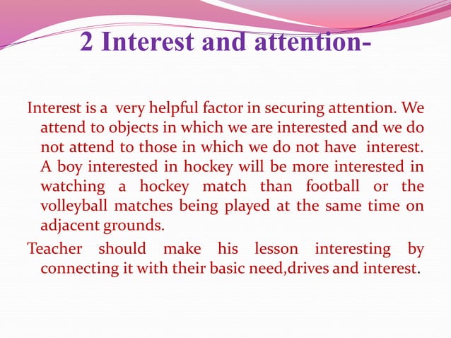 Factors affecting on learning | PPT