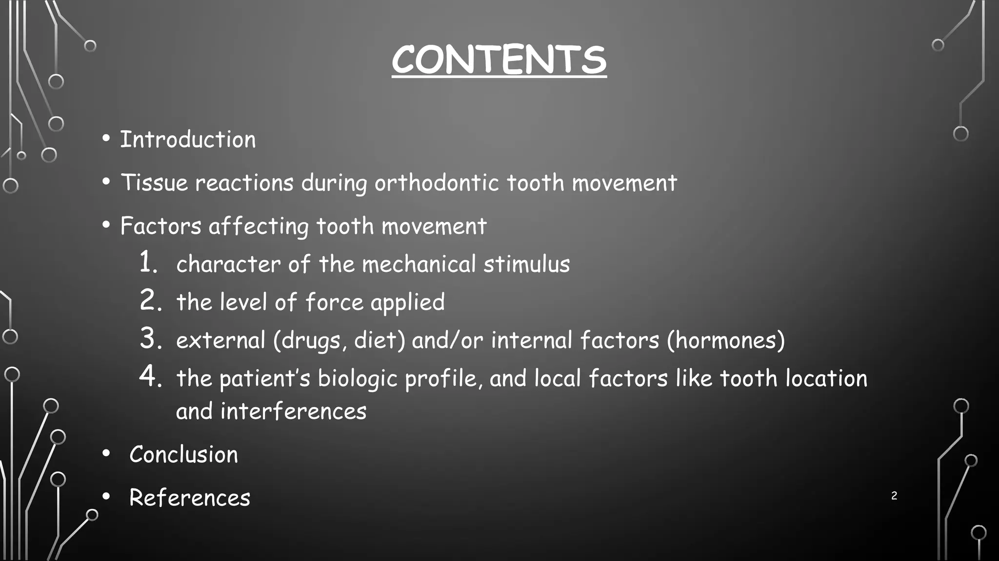 FACTORS AFFECTINg Orthodontic tooth movement | PPTX