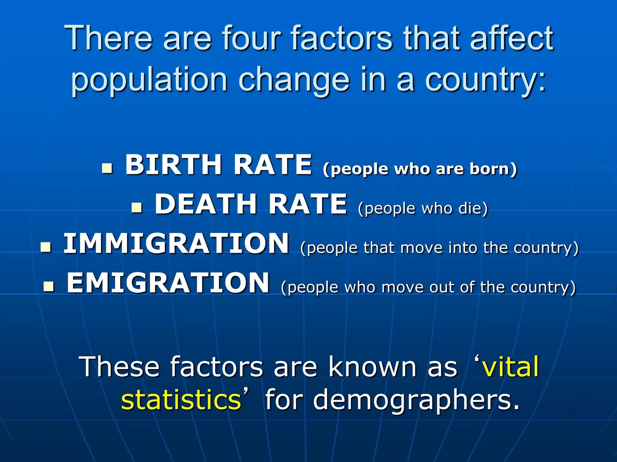 factors_affecting_population_growth.ppt | Healthcare Industry | Industries