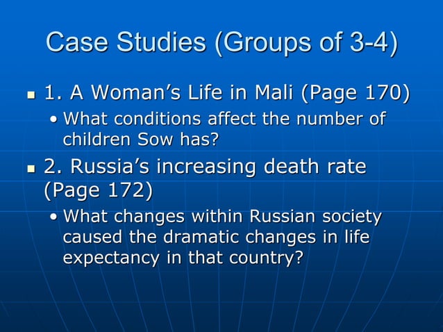 factors_affecting_population_growth.ppt | Healthcare Industry | Industries