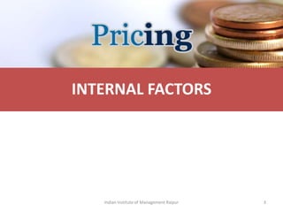 Factors affecting price decisions | PPTX