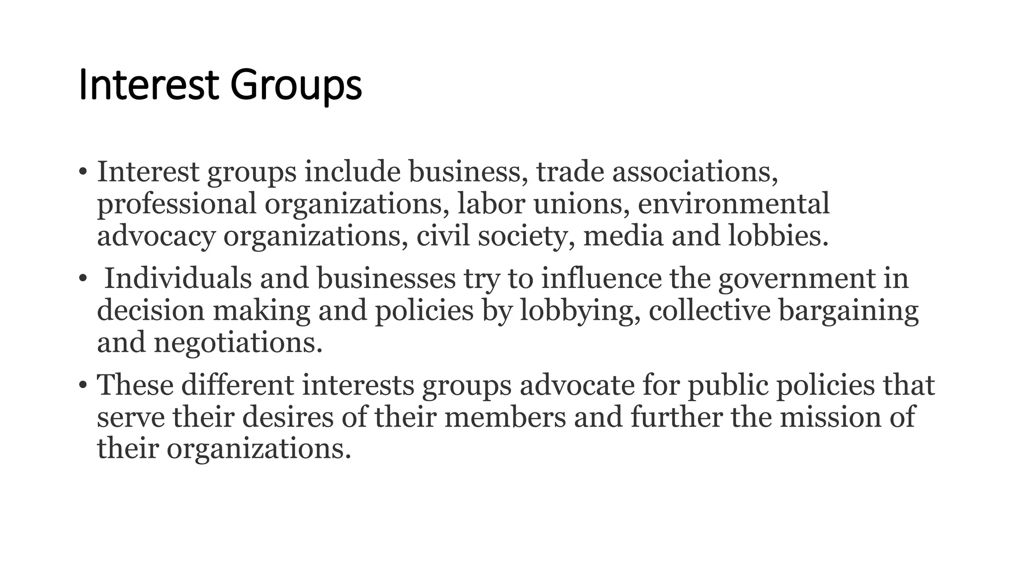 Factors affecting public policy | PDF