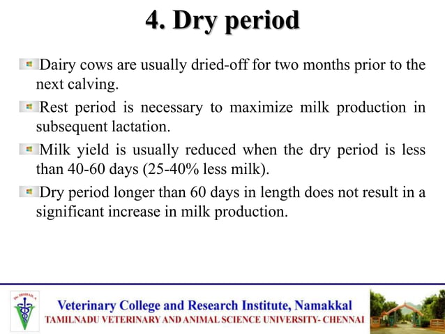 Factors affecting quality and quantity of milk in dairy cattle | PPTX | Food & Drink