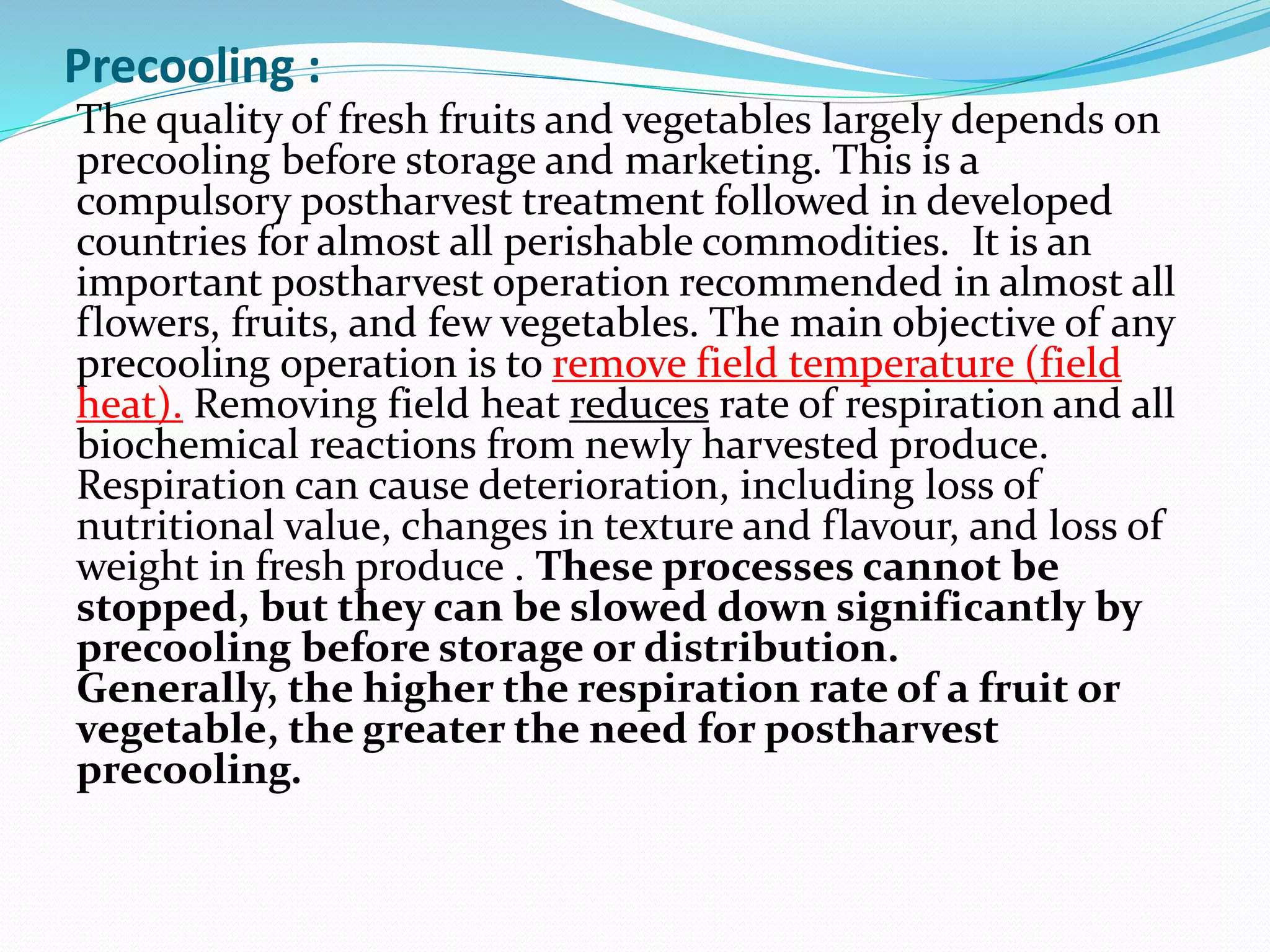 FACTORS AFFECTING QUALITY OF FRESH PRODUCE | PPTX