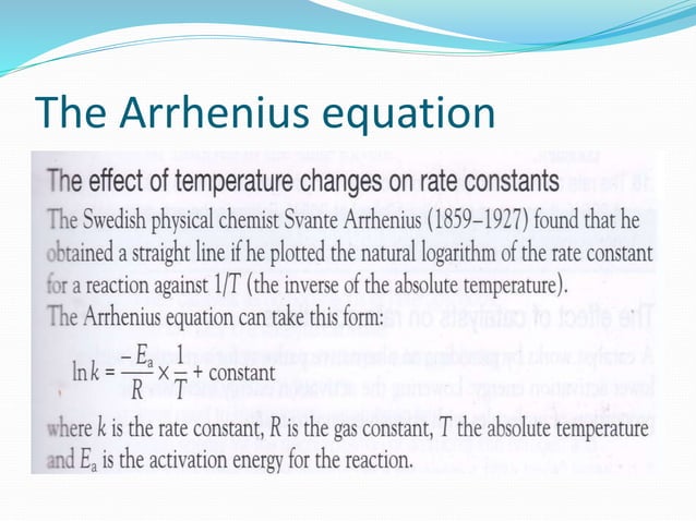 Factors affecting reaction rates | PPTX