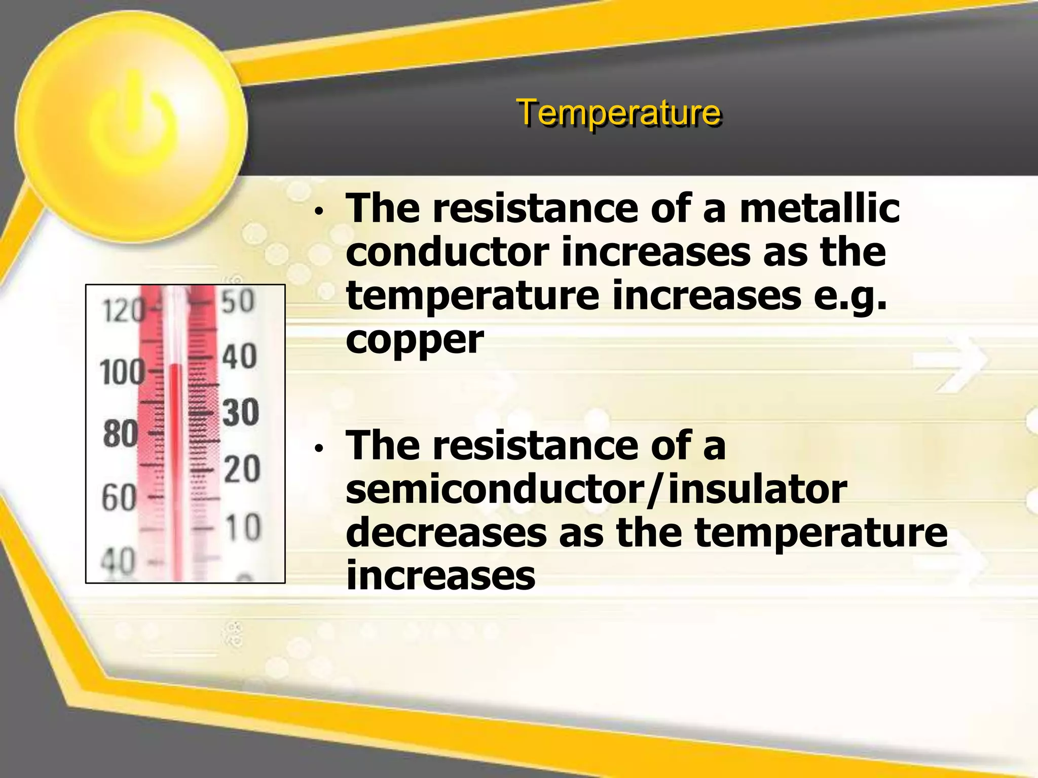 Factors affecting resistance | PPTX