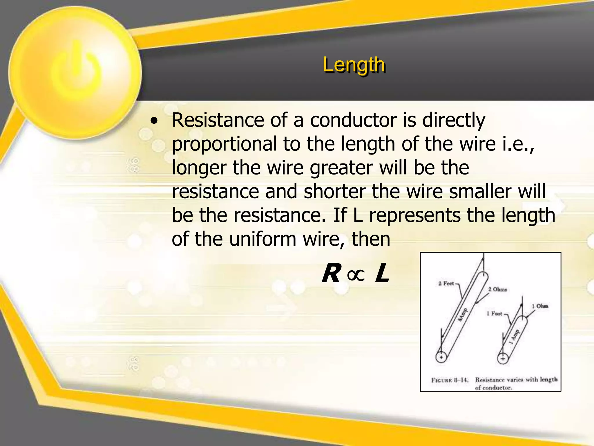 Factors affecting resistance | PPTX