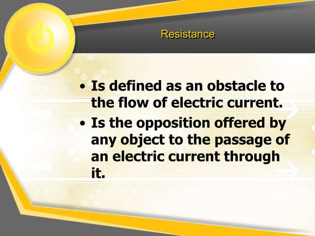 Factors affecting resistance | PPTX