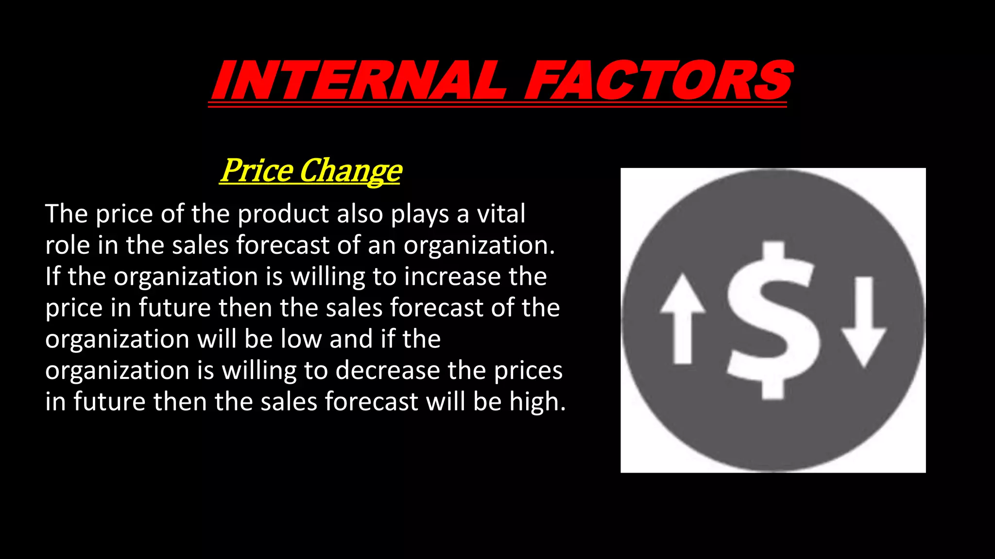 Factors affecting sales forecasting | PPTX