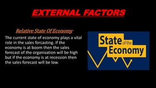 Factors affecting sales forecasting | PPTX