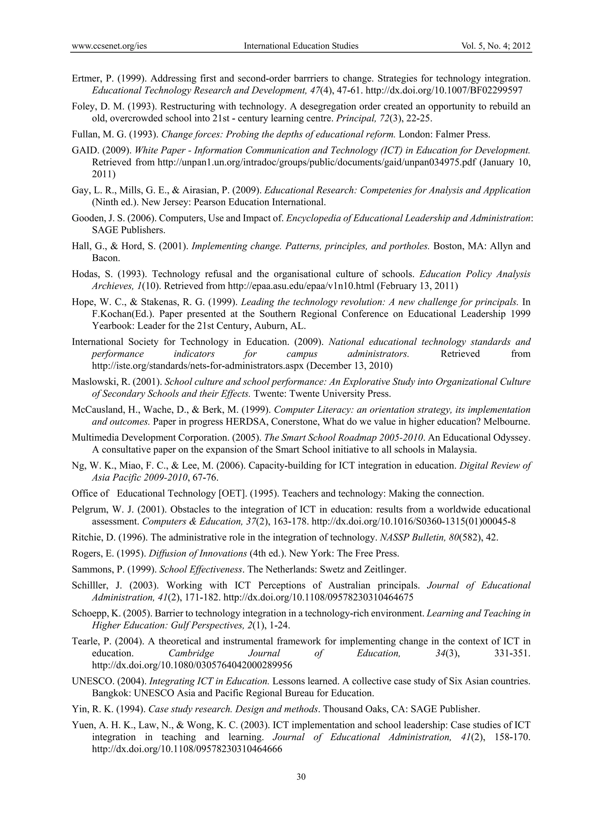 Factors affecting school admin choices in adopting ict tools | PDF