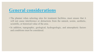 Factors Affecting Site Selection for Waste Water Treatment.pptx
