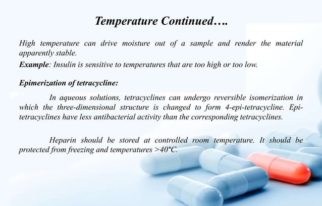 Factors affecting stability of drugs | PPTX