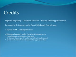 Factors affecting system performance | PPT | Computer Peripherals | Computing