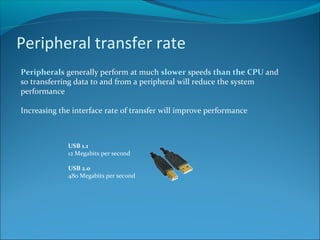 Factors affecting system performance | PPT | Computer Peripherals | Computing