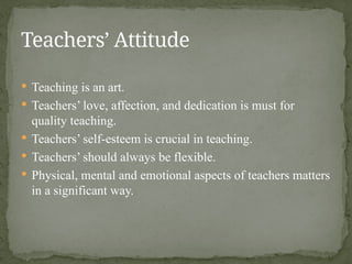 Factors Affecting Teaching_ Teaching Pedagogy.pptx