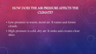 Factors affecting the climate | PPTX