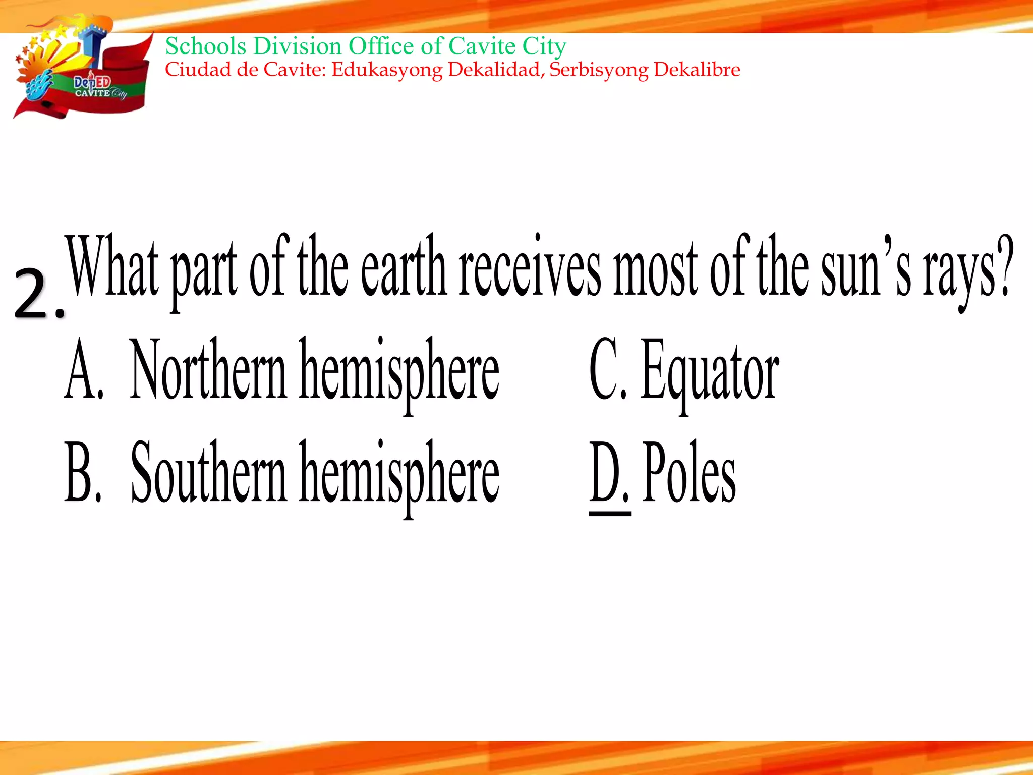 Factors Affecting the Climate (Latitude and Altitude) | PPTX