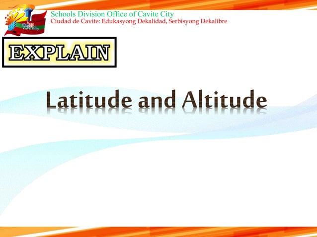 Factors Affecting the Climate (Latitude and Altitude) | PPTX | Weather ...