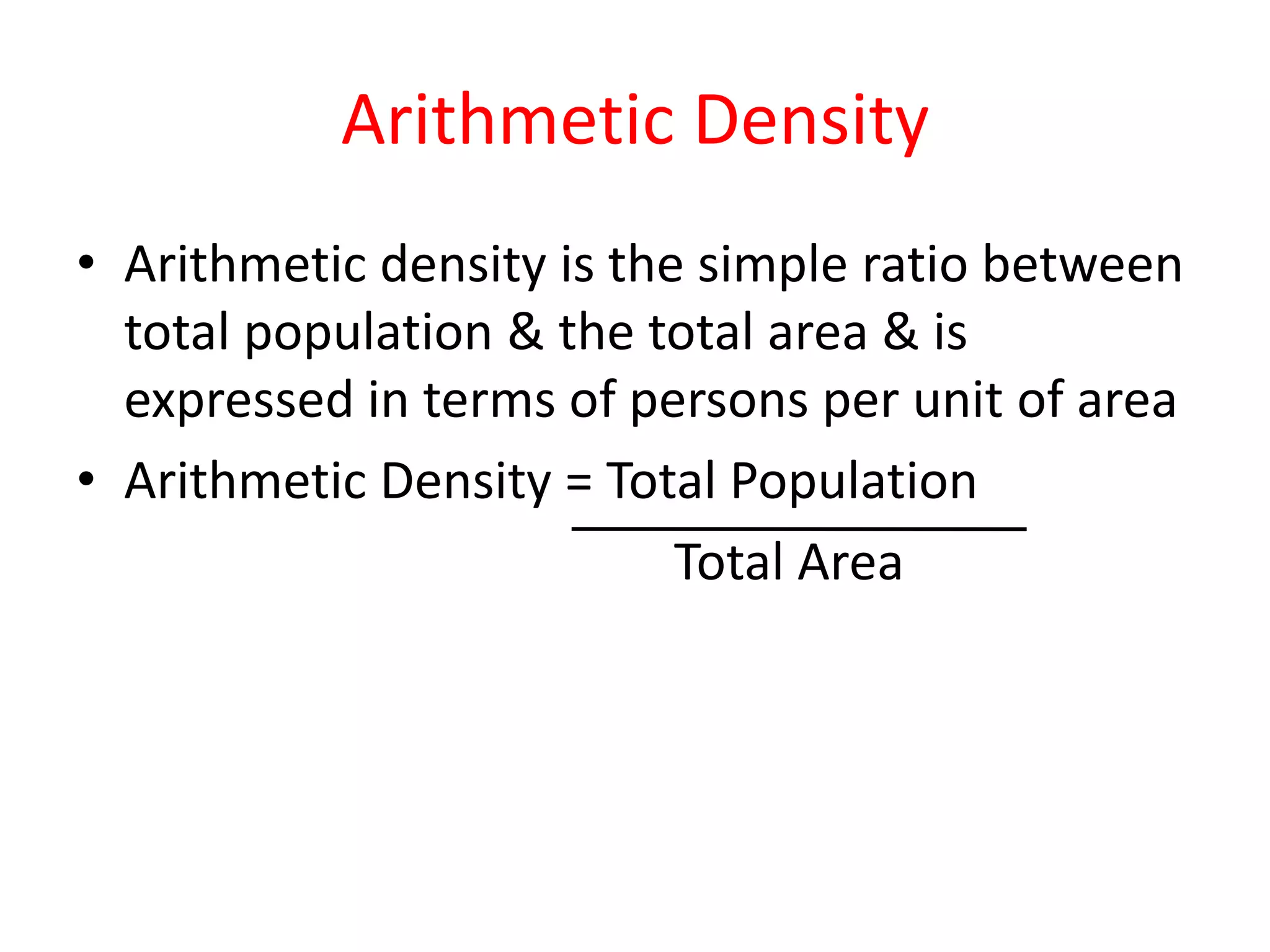 Factors Affecting the Distribution & Density of Population | PDF