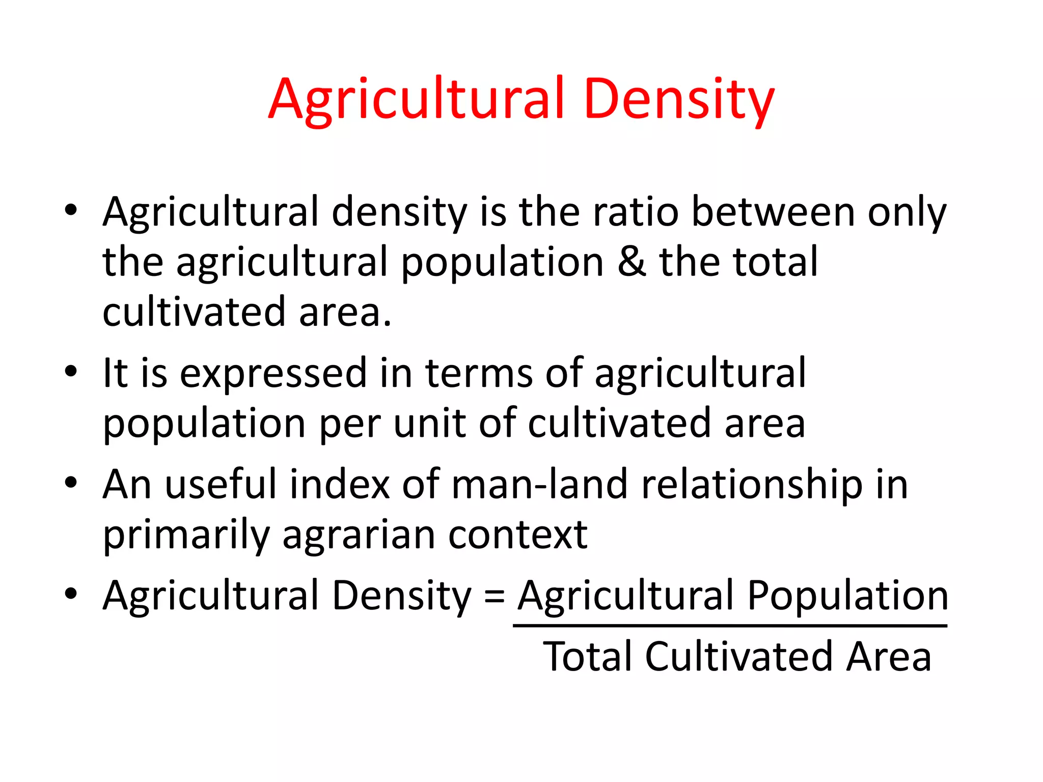 Factors Affecting the Distribution & Density of Population | PDF