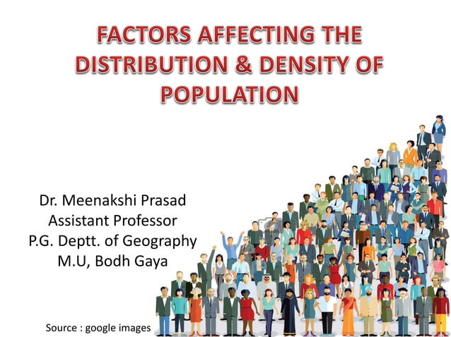 Factors Affecting the Distribution & Density of Population | PDF ...
