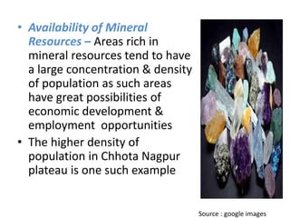 Factors Affecting the Distribution & Density of Population | PDF