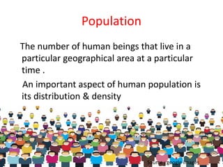 Factors Affecting The Distribution Density Of Population Pdf