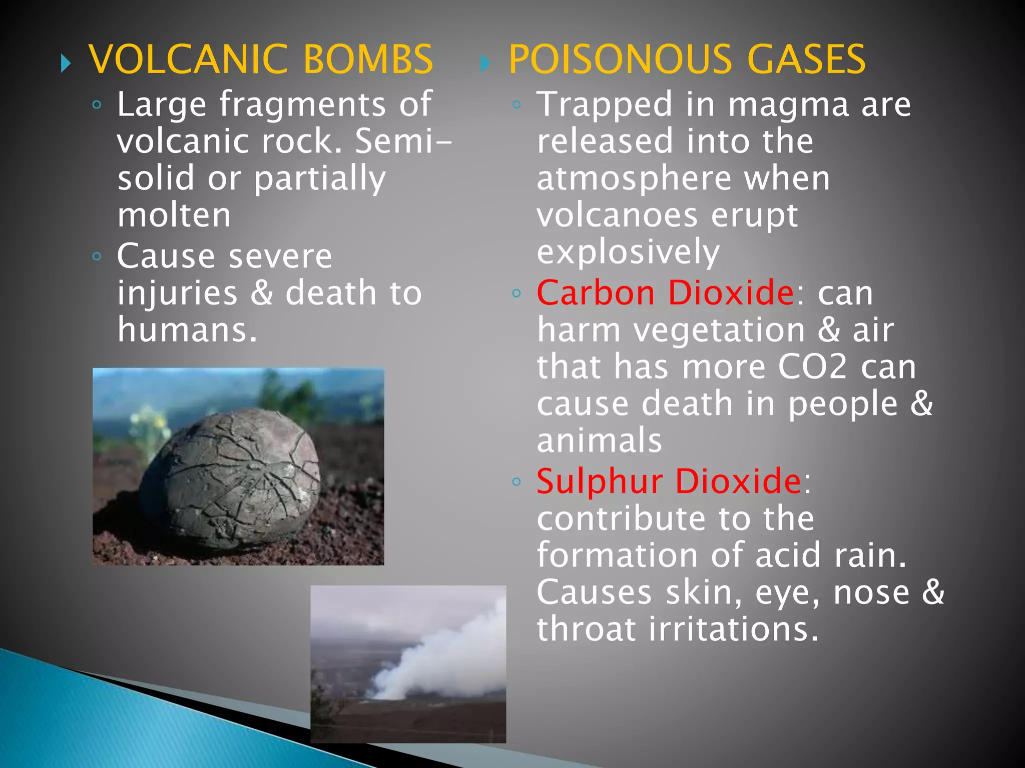 Factors affecting the impact of volcanoes | PPTX