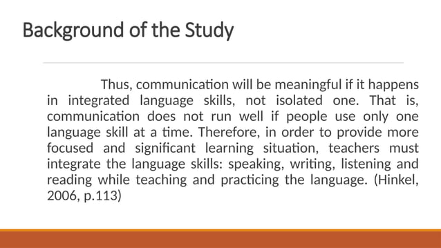 FACTORS AFFECTING THE INTEGRATION OF LANGUAGE SKILLS TO.pptx