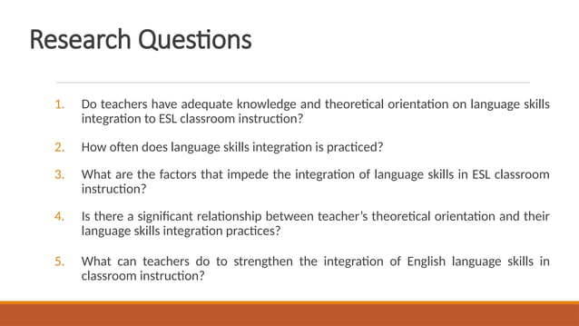 FACTORS AFFECTING THE INTEGRATION OF LANGUAGE SKILLS TO.pptx