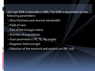FACTORS AFFECTING THE SIGNAL-TO-NOISE RATIO.pptx