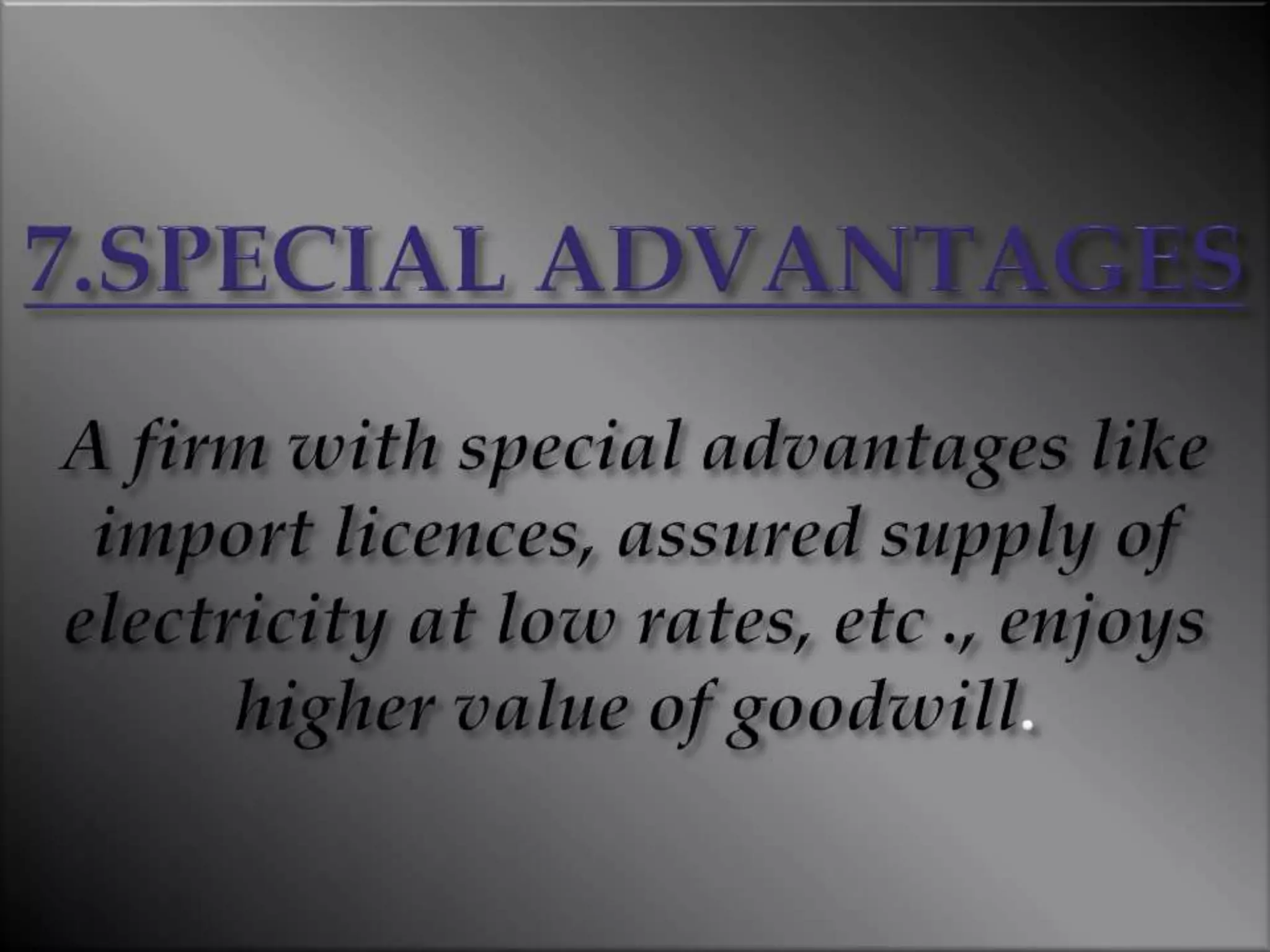 Factors affecting the value of goodwill | PPTX