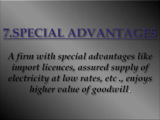 Factors affecting the value of goodwill | PPTX | Business Accounting ...