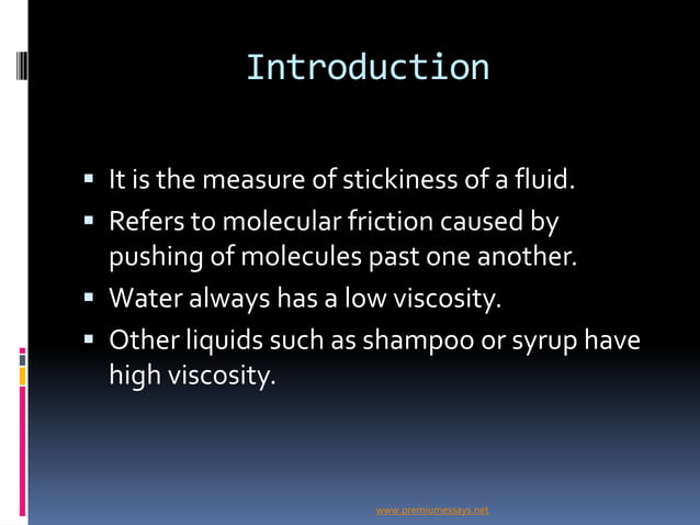 Factors affecting viscosity of a liquid | PPTX
