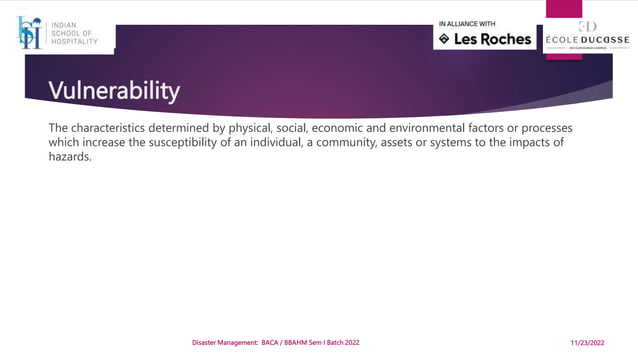 Factors affecting Vulnerability - DM.pptx | Environment | Science