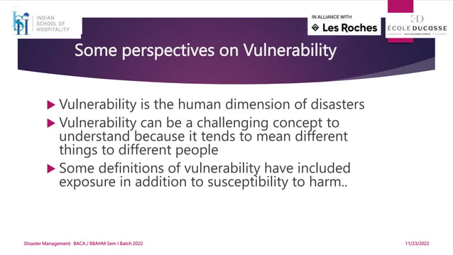Factors affecting Vulnerability - DM.pptx | Environment | Science
