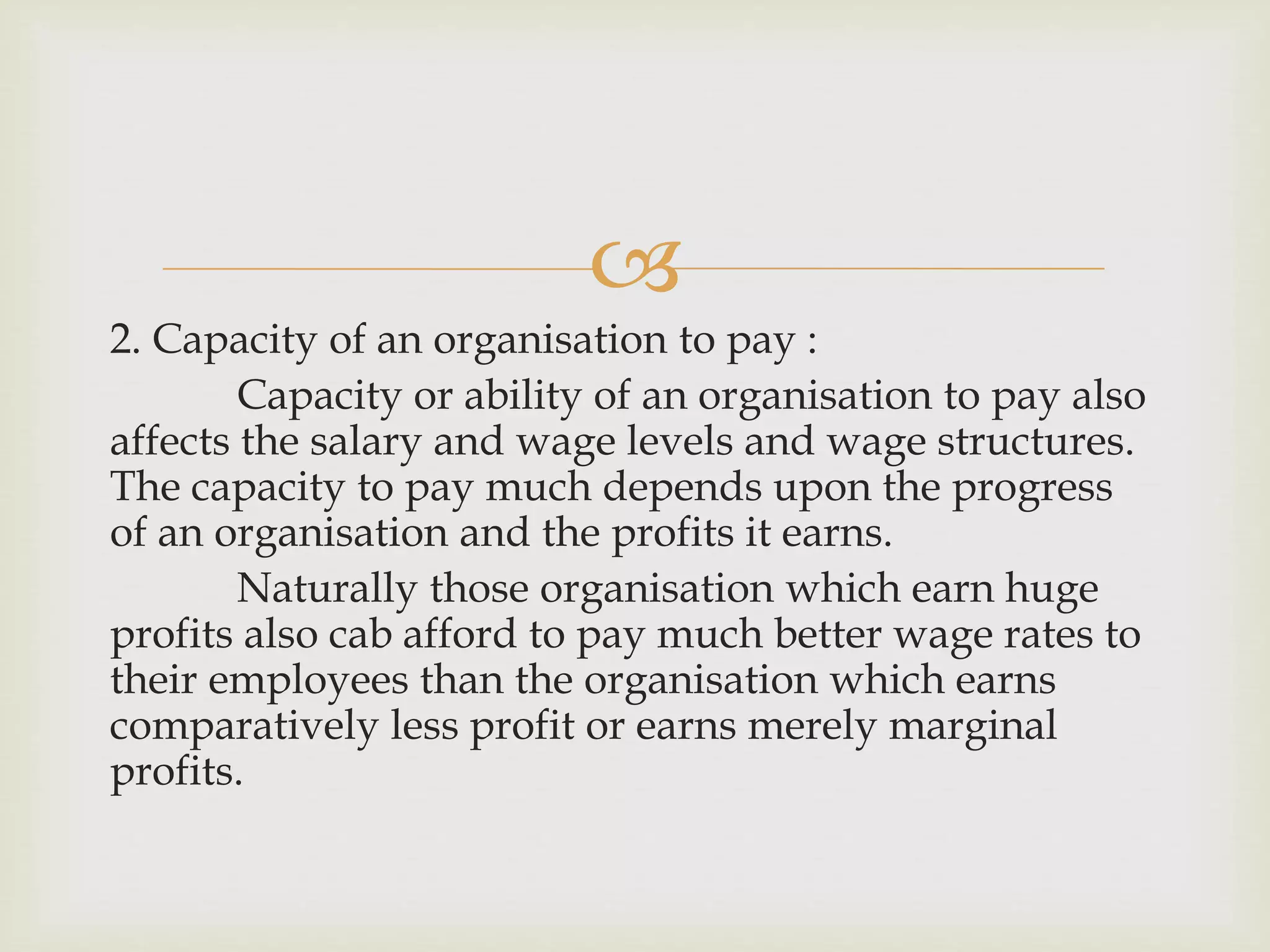 Factors affecting wages & salaries | PPTX