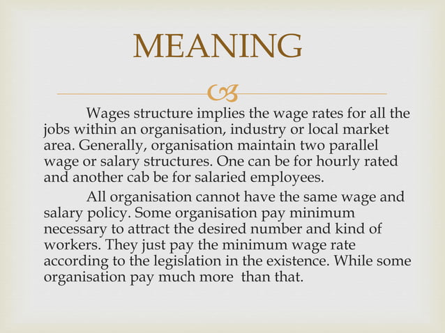 Factors affecting wages & salaries | PPTX