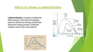 Factors affecting x-ray beam quality and quantity | PPTX