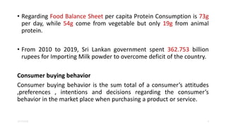 Factors affect on consumer behavior of fresh milk consumption case ...