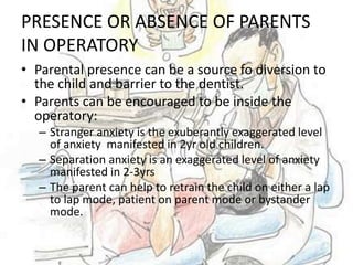 Factors afffecting child behaviour in dental office | PPTX